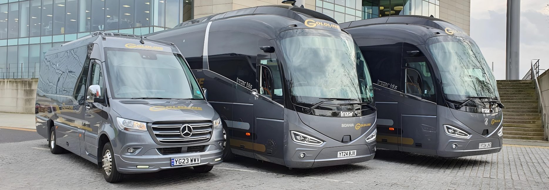 Cheap minibus hire with driver london | Goldline Executive