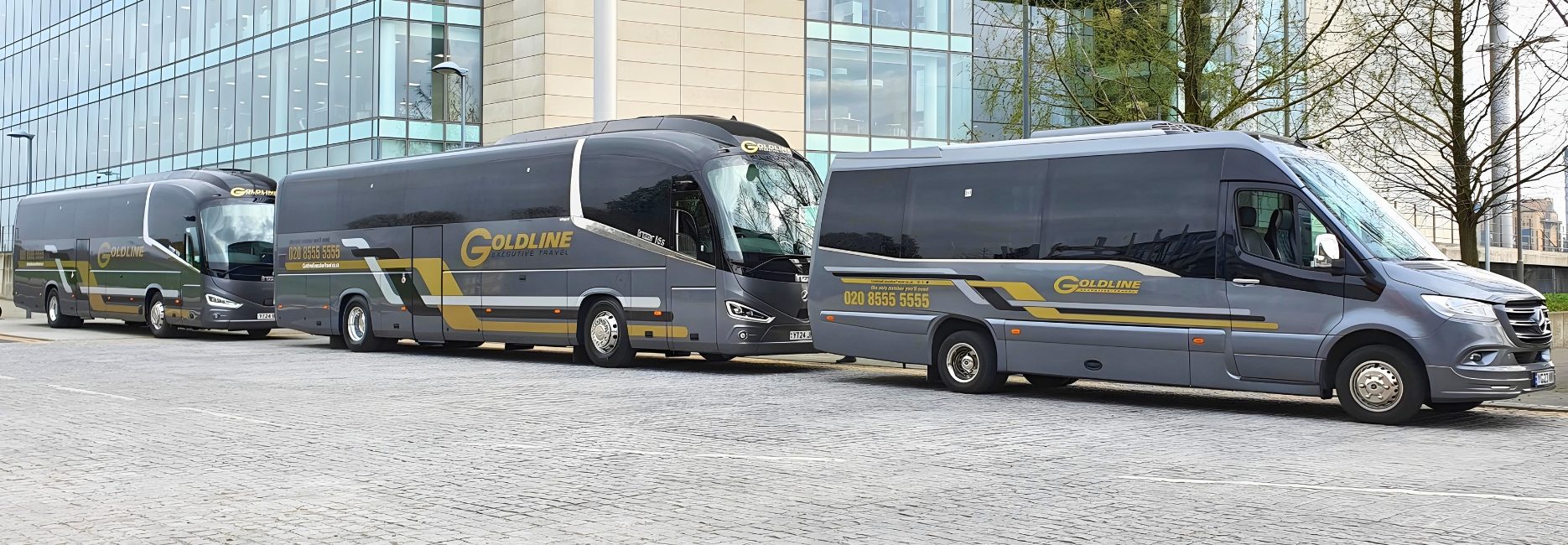 Cheap minibus hire with driver london | Goldline Executive
